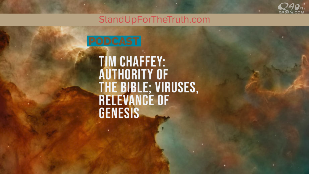 Tim Chaffey: Authority of the Bible; Relevance of Genesis, Creation ...